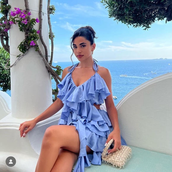 Miss Circle | Dresses | Miss Circle Ruffle Mini Dress | Poshmark